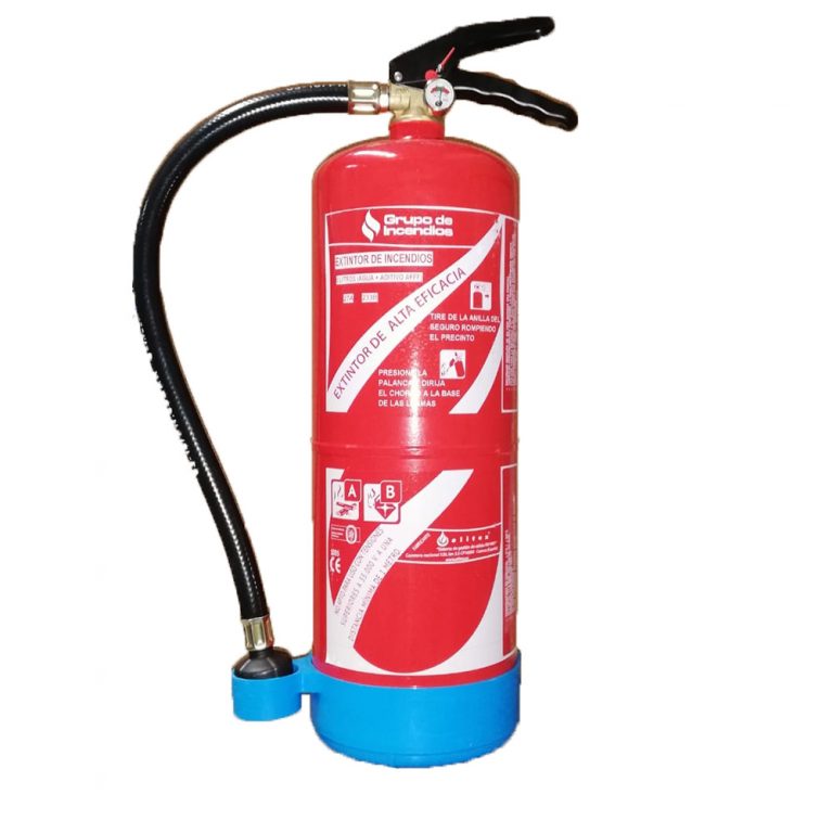 Extintor 6 litros espuma | Extintorex